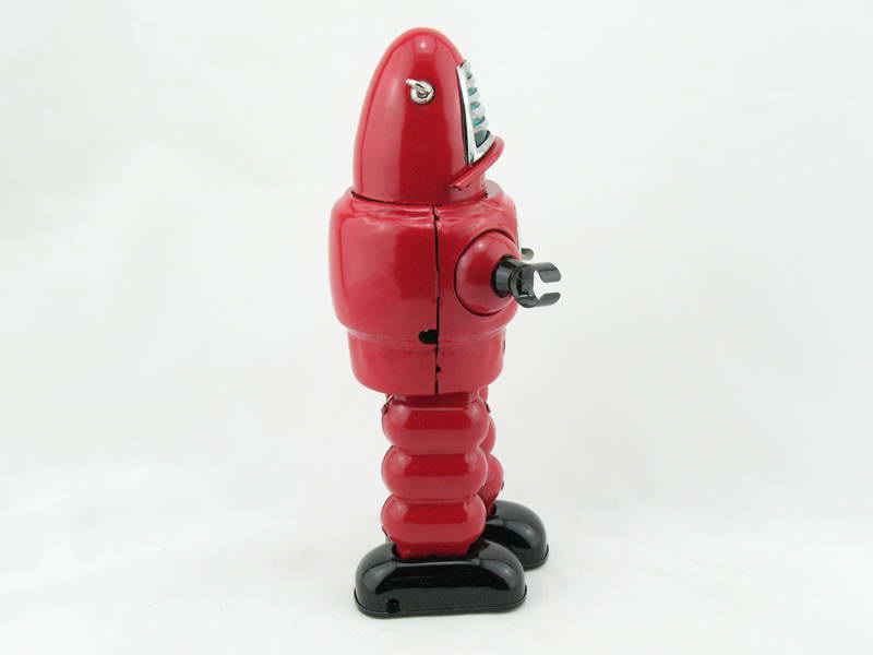 Blechspielzeug - Roboter, Planet Robot rot